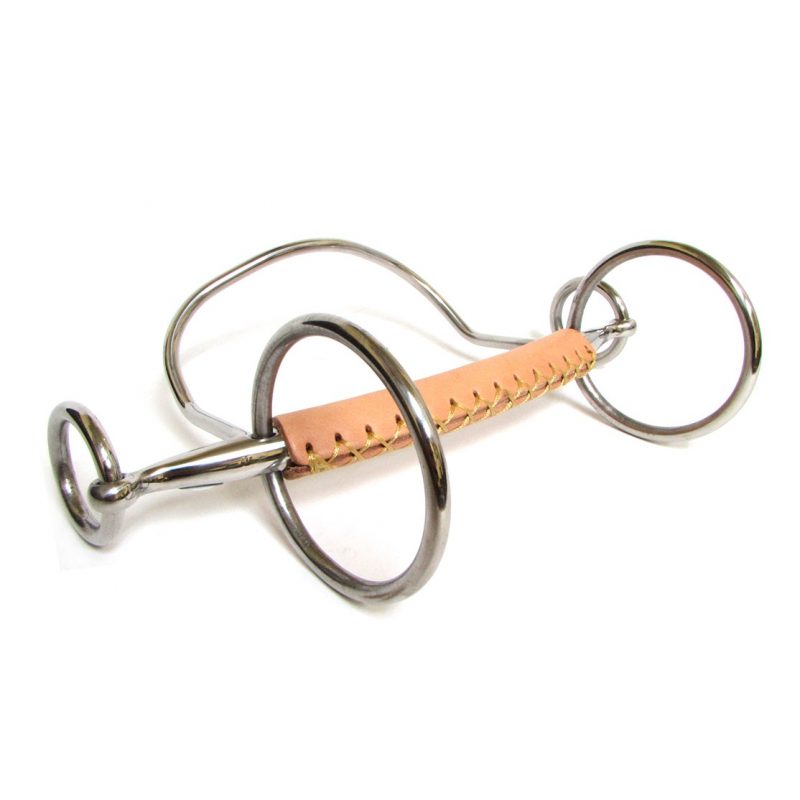 Bocado de carrera Gene Riegle 4-1/2″ (11,5 cm) – Vet Blanco